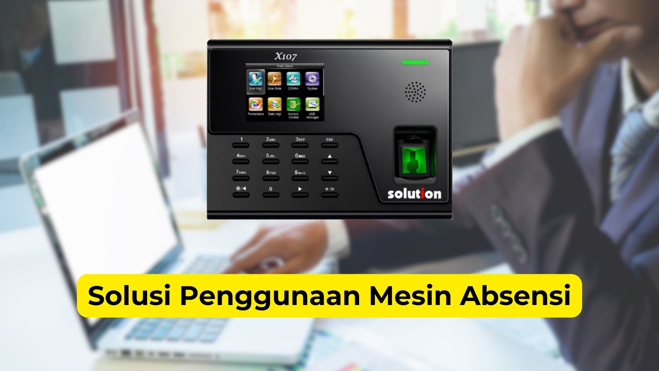 Jasa Pemasangan & Training Mesin Absensi Karyawan